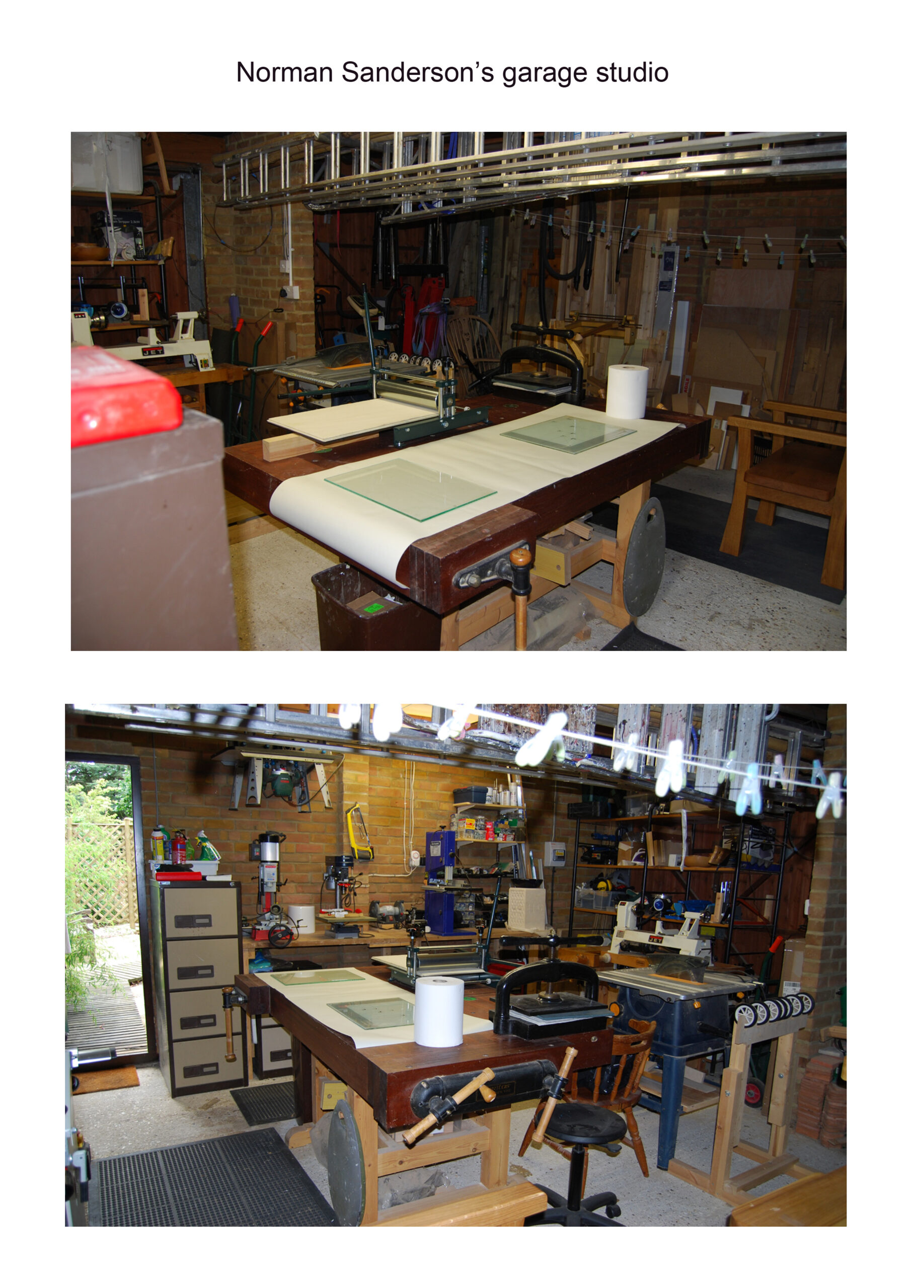 Printmaking studios at home - The Open College of the Arts